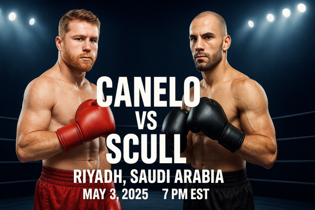 Canelo Vs. Scull: Global Spotlight, Undisputed Stakes – Handicappers ...